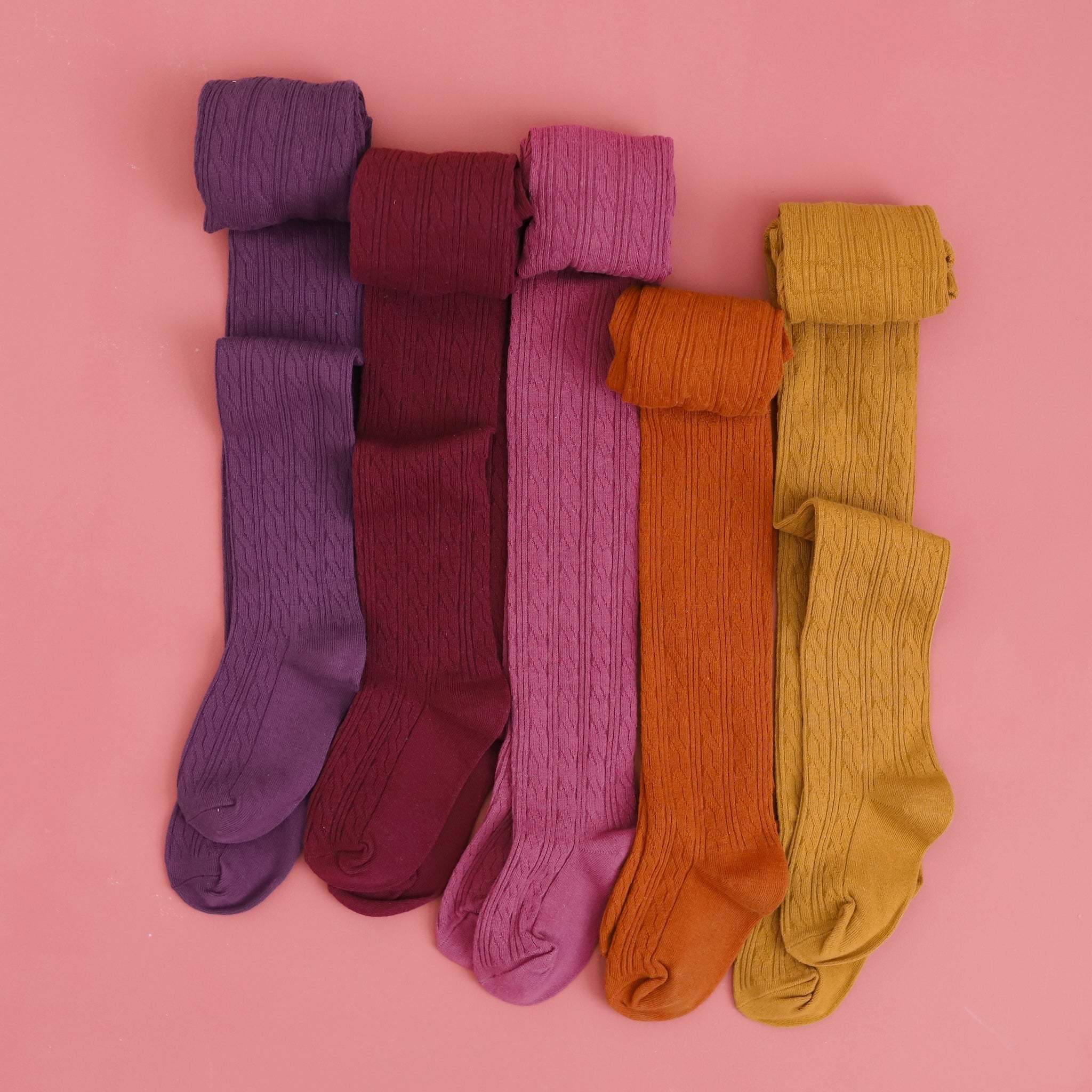 Cable Knit Tights for babies, toddlers and girls. – Little Stocking Company