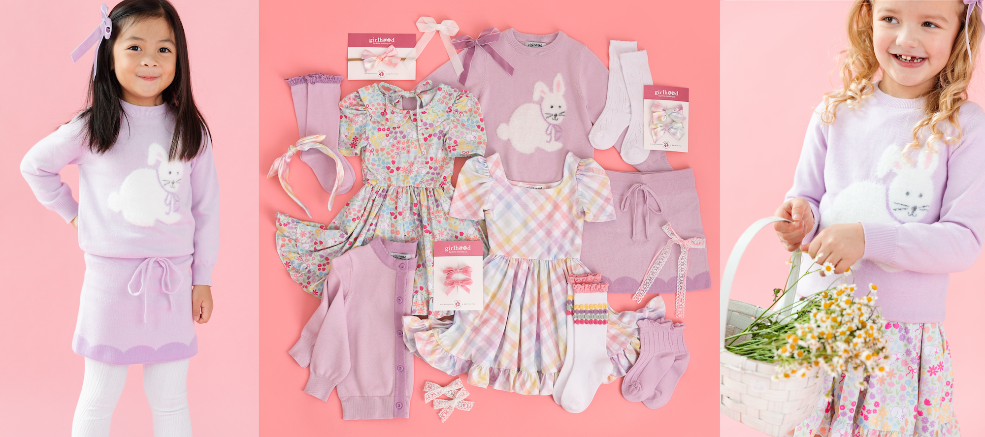 Lilac Bunny Outfits – Little Stocking Company