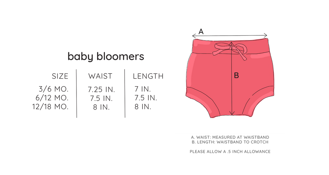 Size Charts – Little Stocking Company