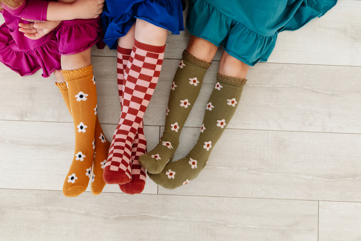 Knee High Socks, Tights and Twirl Dresses for Girls. – Little Stocking ...