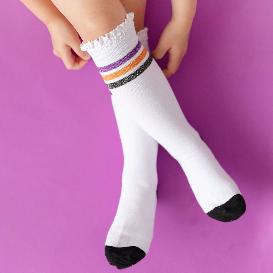 The Cutest Socks for Girls! Knee Highs, Lace Trim, Fun Patterns & more ...